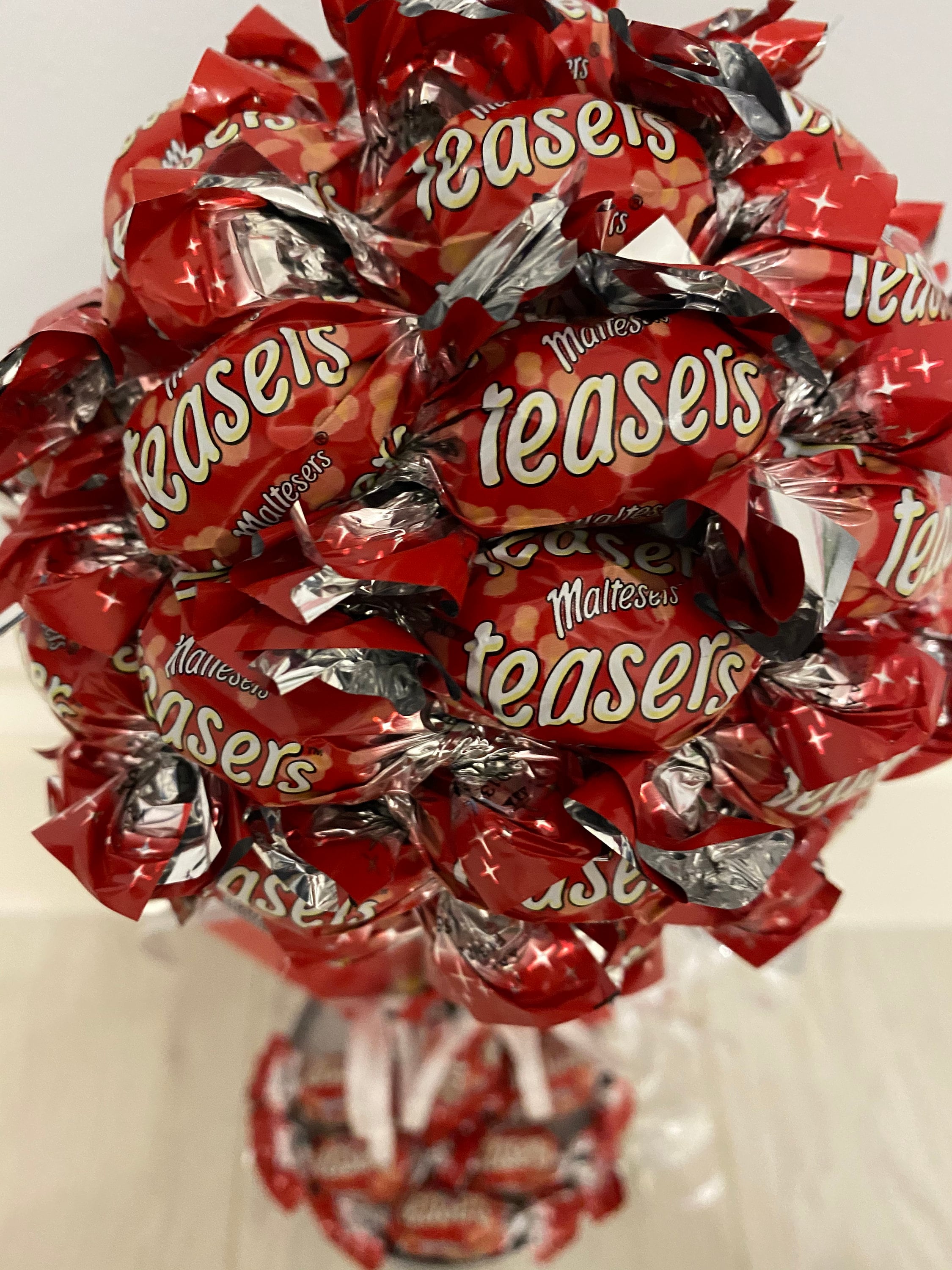 Maltesers Teasers Chocolate Sweet Tree With White Curling - Etsy UK