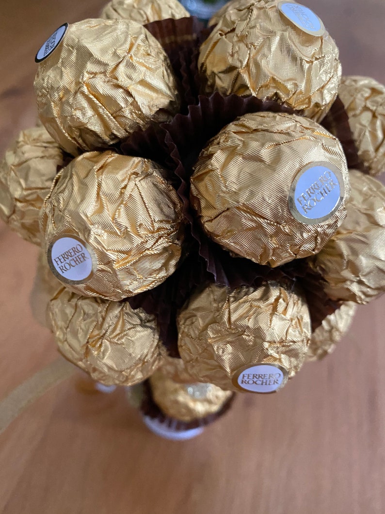 Ferrero Rocher mini novelty sweet tree. Great gift | Etsy