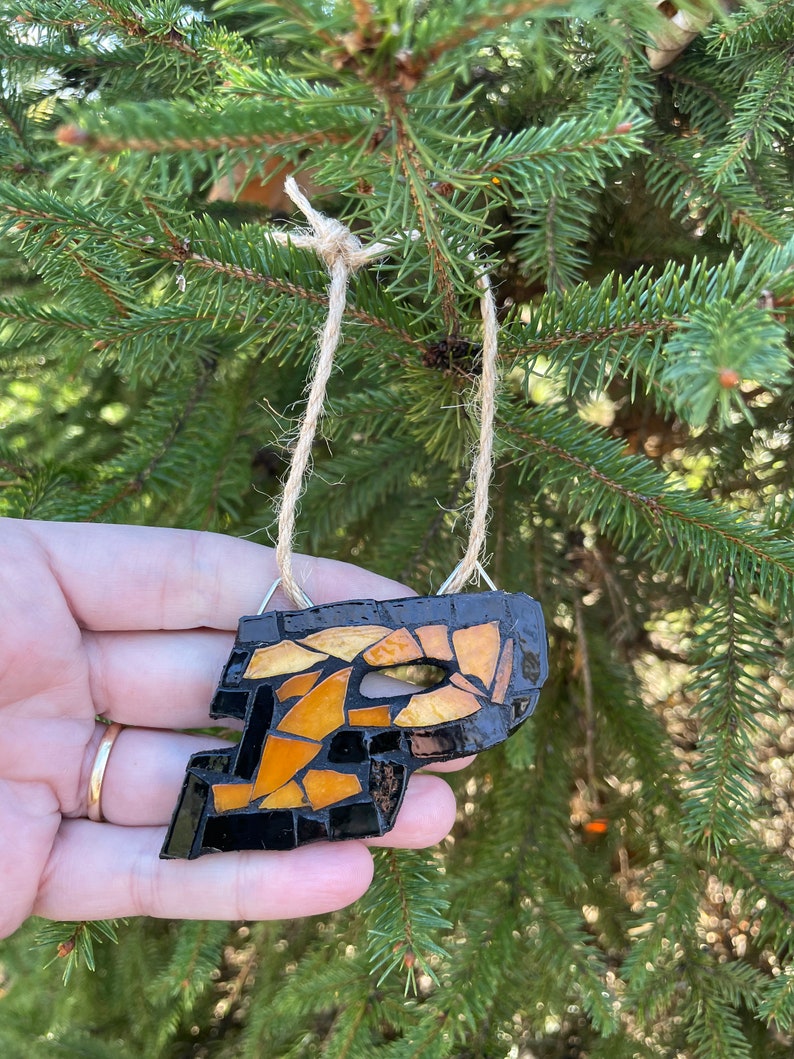 Purdue University Stained Glass Mosaic ( Magnet or Ornament ) - Etsy