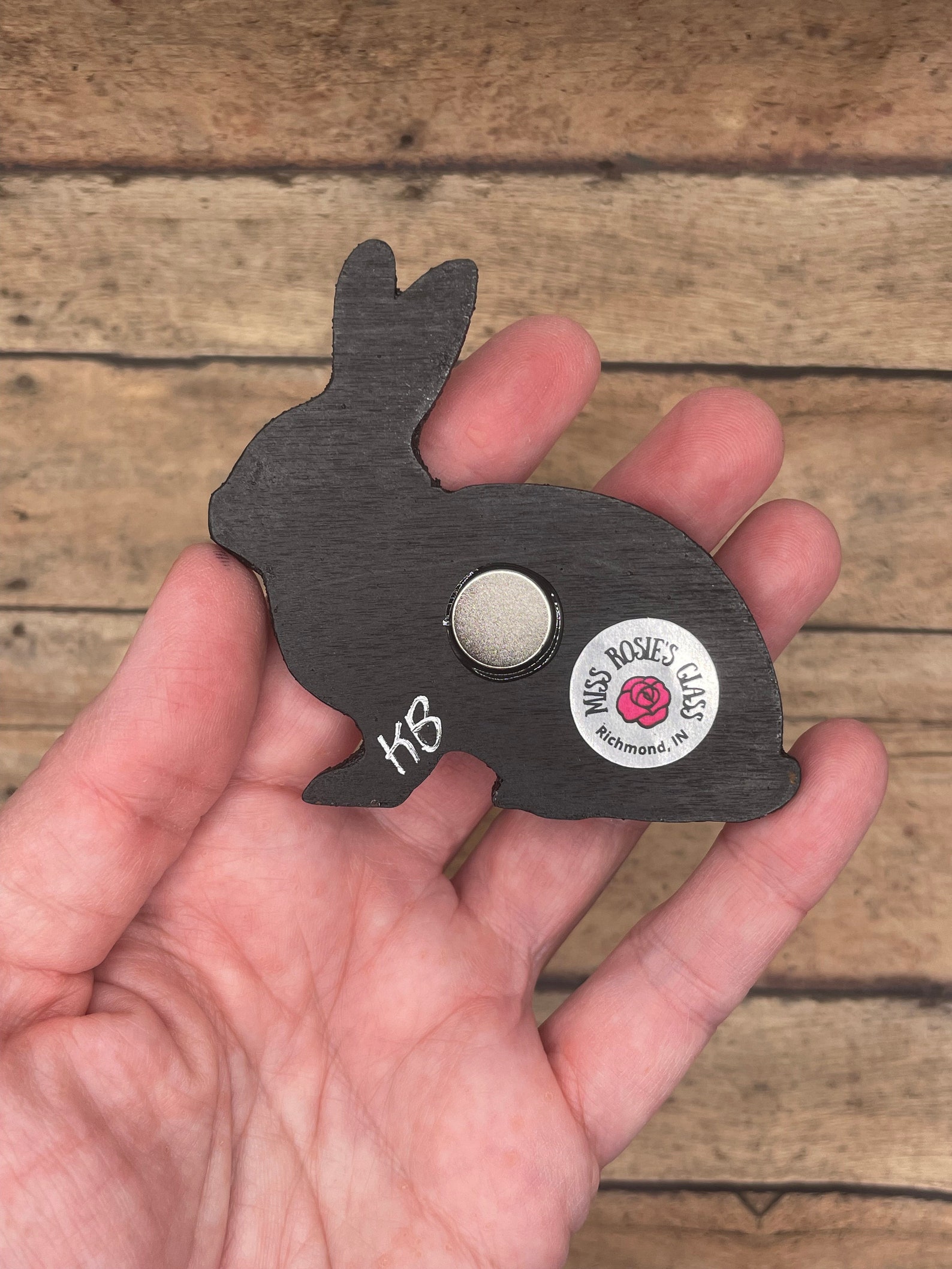 Bunny Rabbit Stained Glass Mosaic Magnet or Ornament - Etsy