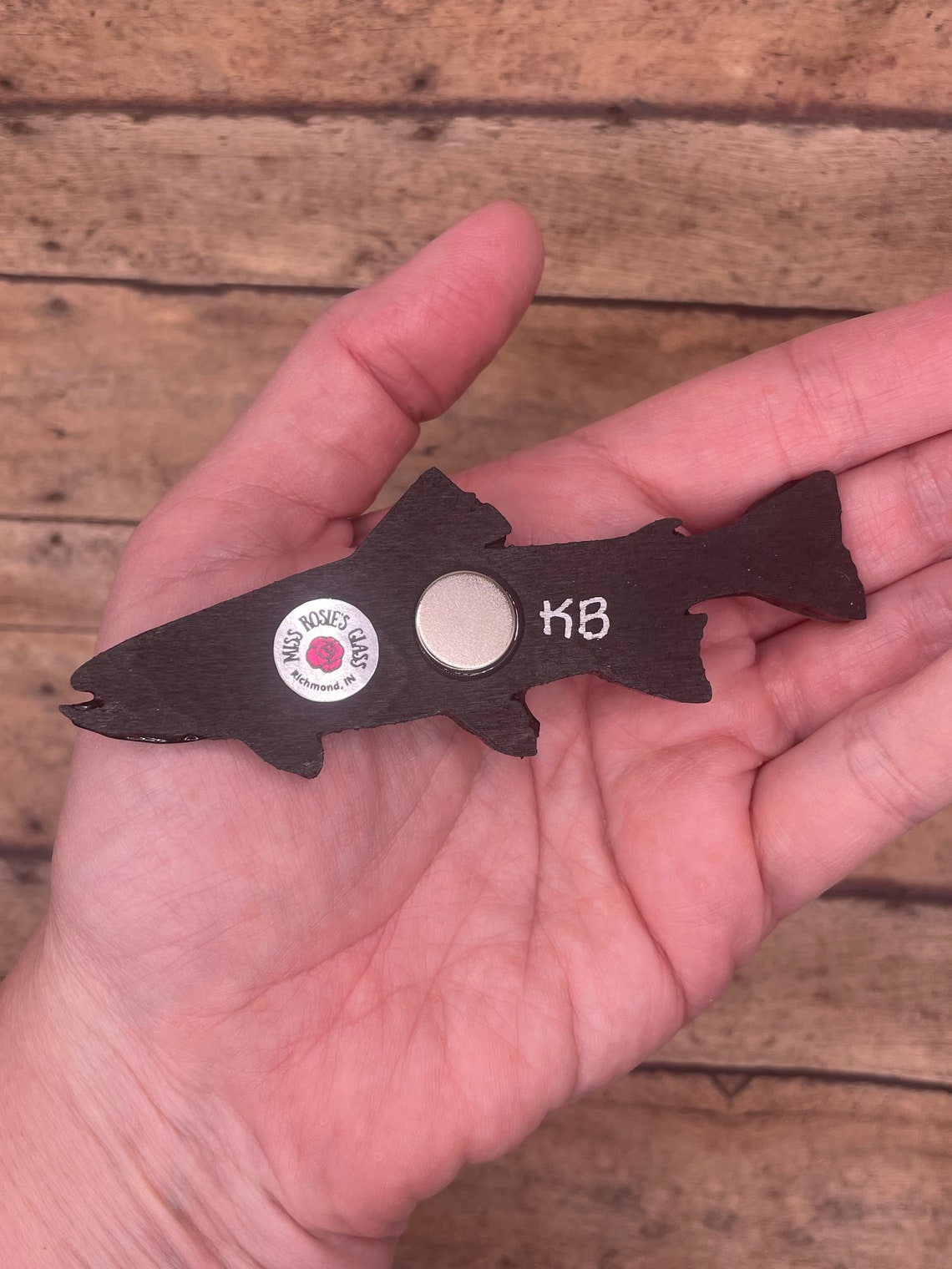 Fish Stained Glass Mosaic Magnet or Ornament - Etsy