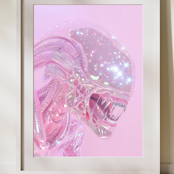 Alien Art - Etsy