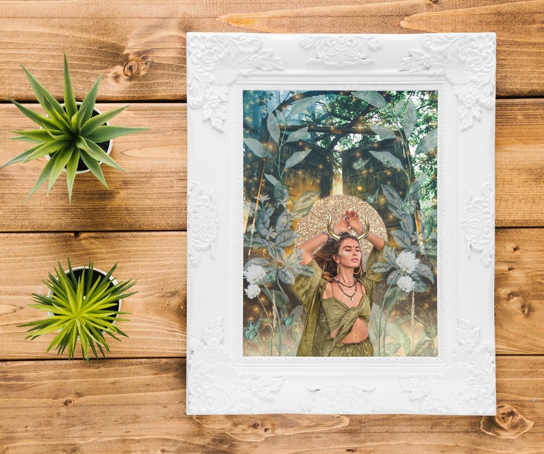 Taurus Collage Art Taurus Wall Decor Taurus Wall Art - Etsy