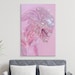 Glittering Pink Alien Art Print, Holographic Sci-fi Decor, Futuristic ...