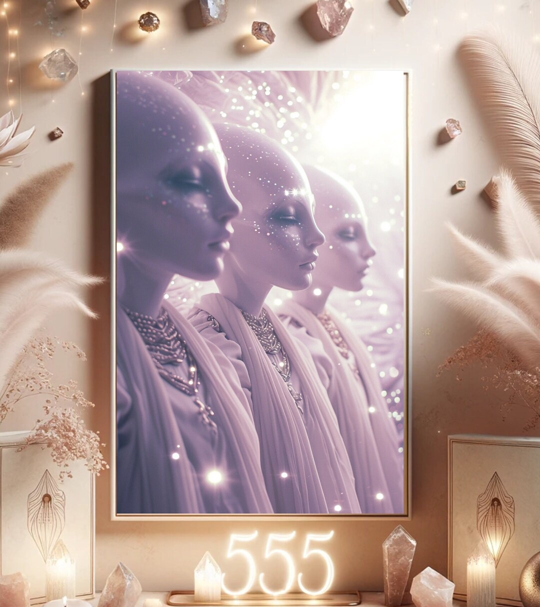 Celestial Origins - Pleiadian Starseed Digital Print - Galactic ...
