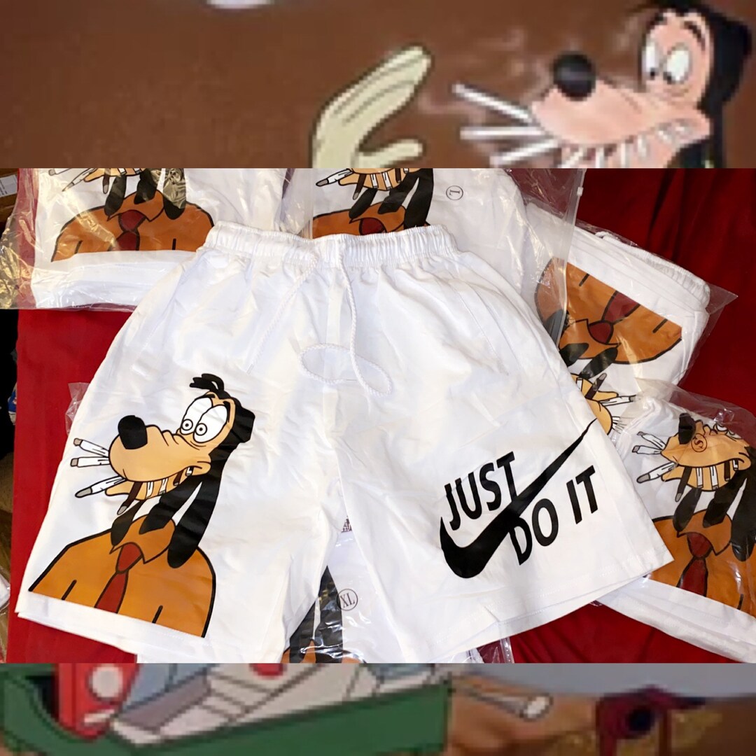 Goofy Goofy/ Unisex Cartoon Inspired Shorts/ Branded Mesh - Etsy