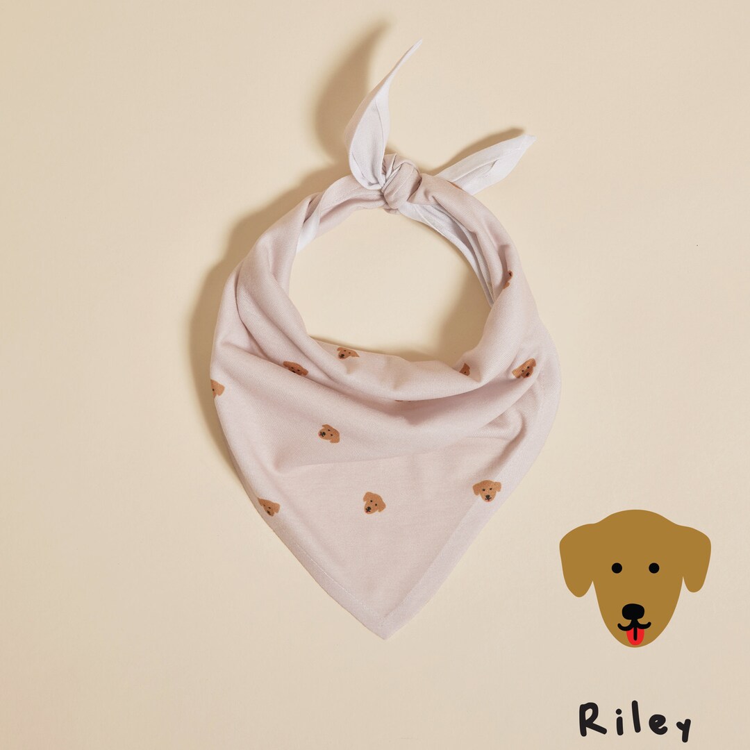 Golden Retriever / Labrador Retriever Dog Bandana, Matching Fanny Pack ...
