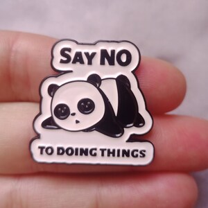 panda say no