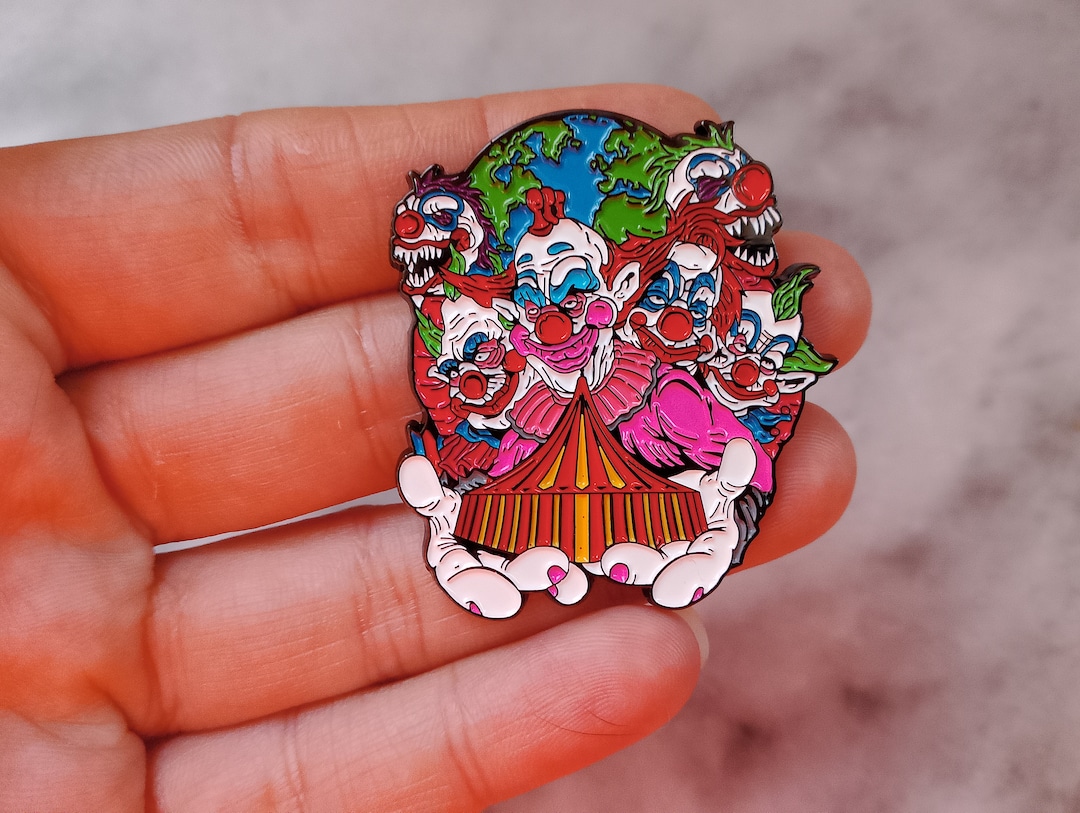 Clown Circus Enamel Pin - Etsy