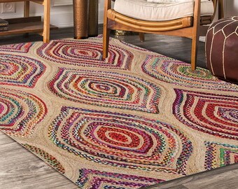Braided Multi Rug - Etsy