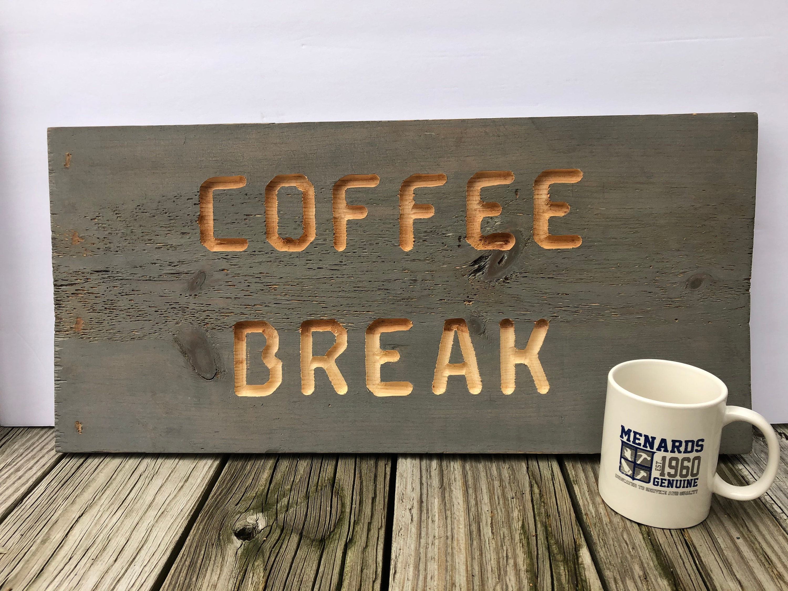 Coffee Break Sign | Etsy