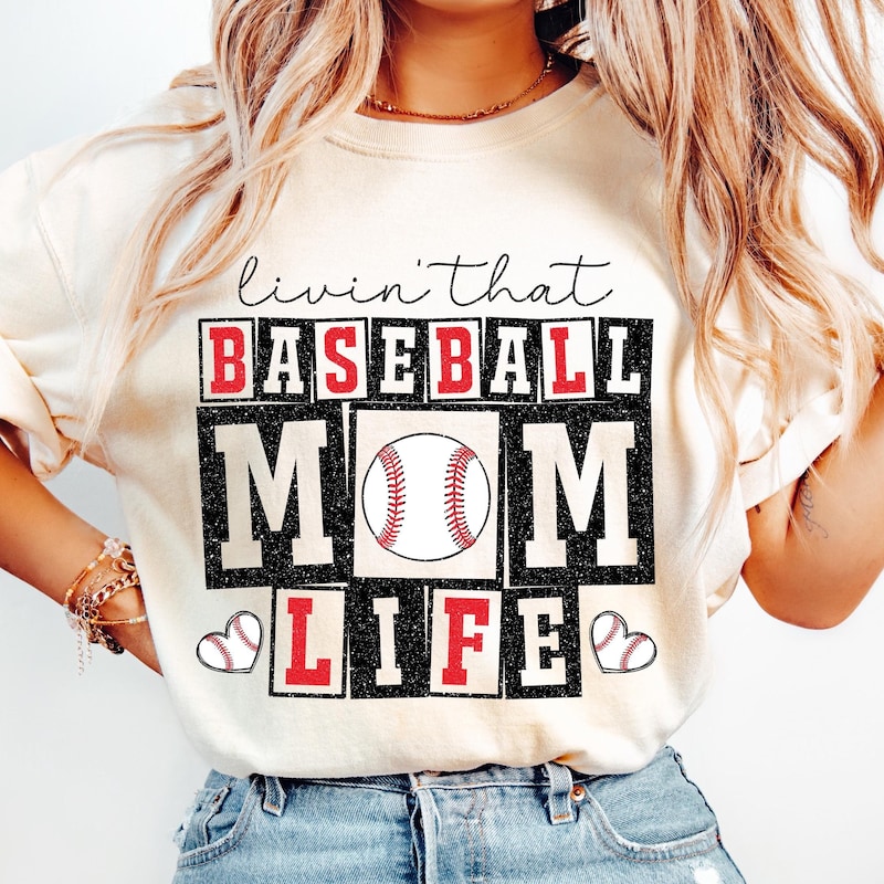 Baseball Mom - Etsy