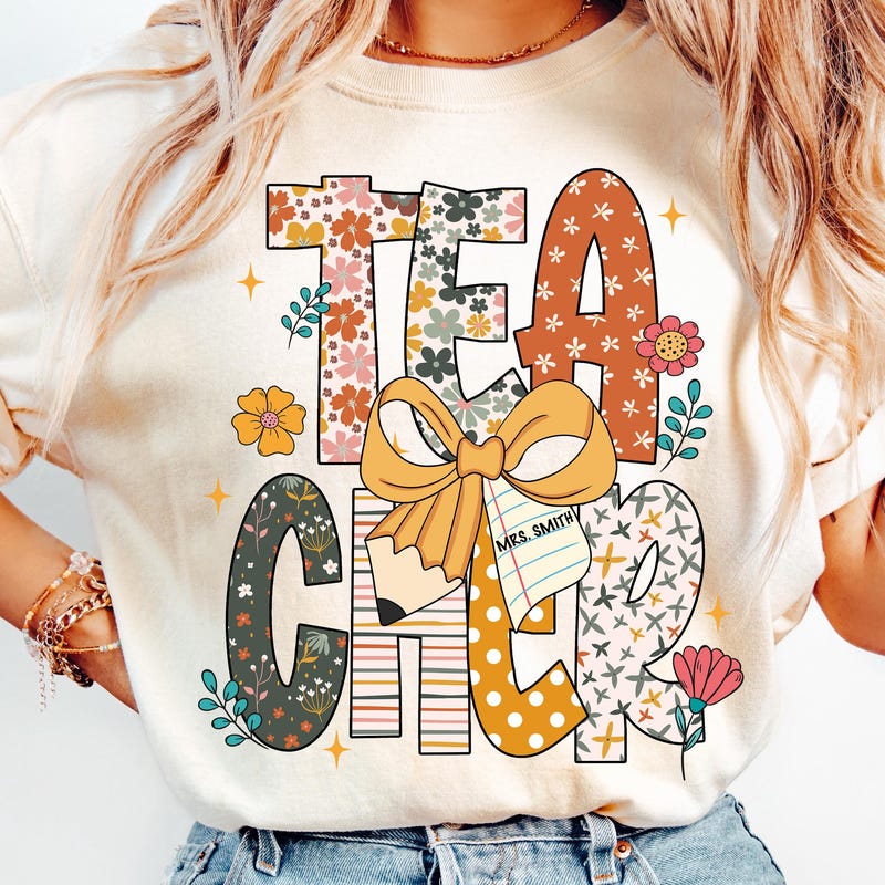 Teacher Name Tag Design - Etsy