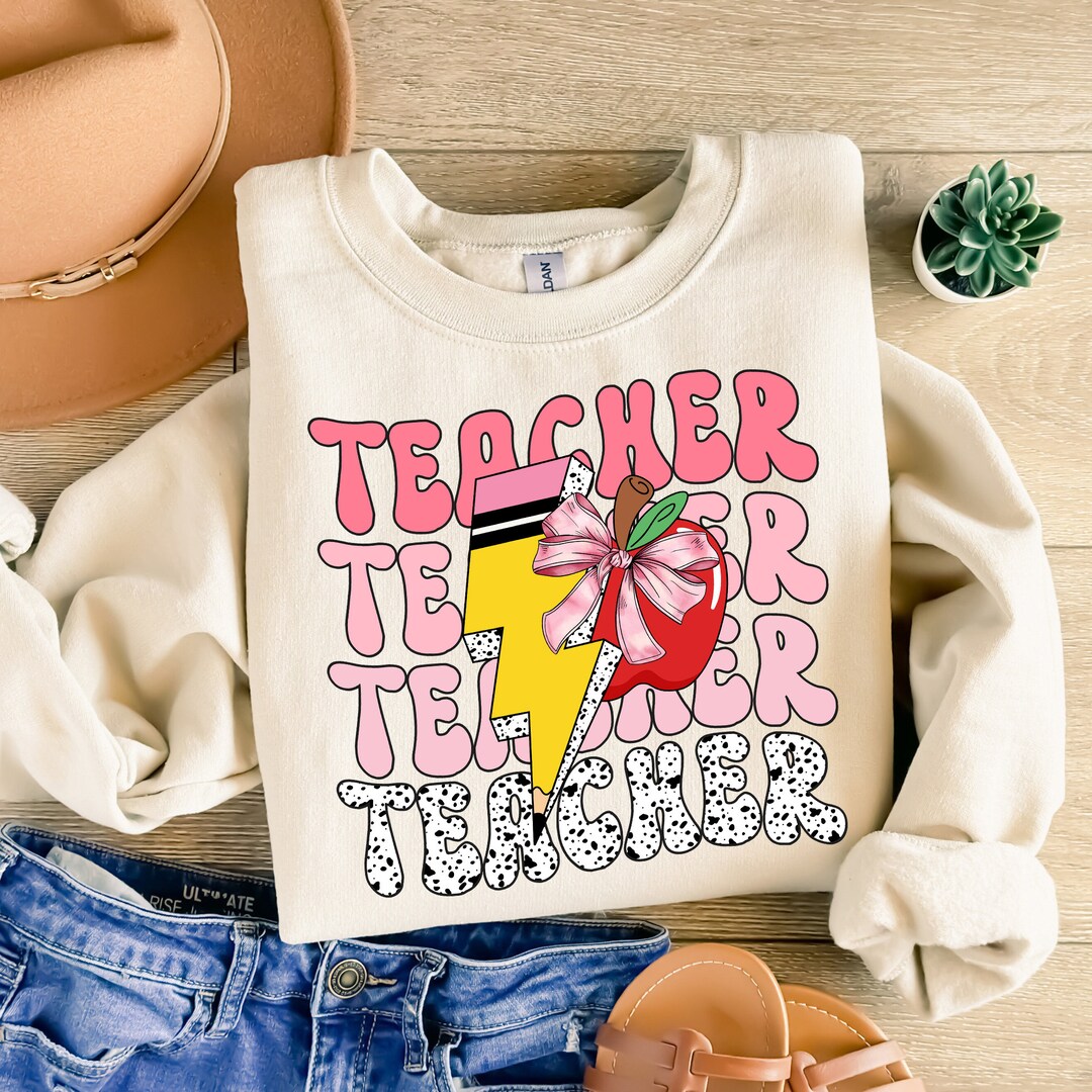 Coquette Teacher Png, Back to School Png,teacher Appreciation Gift ...