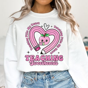 Valentine Teacher PNG, Glitter Teacher Shirt Design, Teacher Life PNG ...