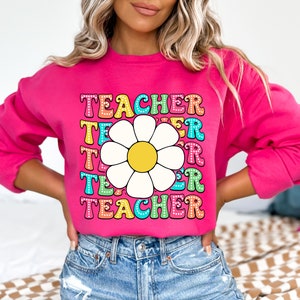 Floral Teacher PNG, Teacher Shirt Design, Last Day of School PNG, Back ...