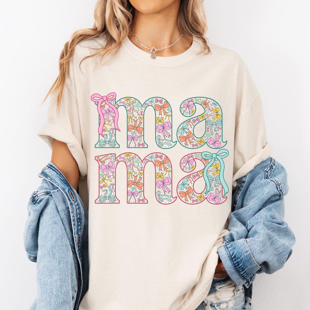 Preppy Mama Coquette PNG, Retro Mama PNG, Pink Mama Png, Mothers Day ...