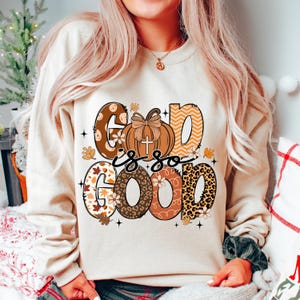 God is so Good Png, Fall Christian Png, Autumn Pumpkin Png, Christian ...