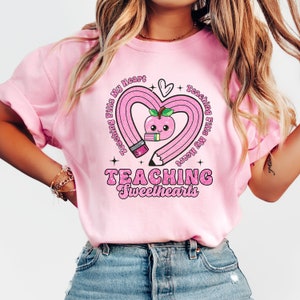 Valentine Teacher PNG, Glitter Teacher Shirt Design, Teacher Life PNG ...