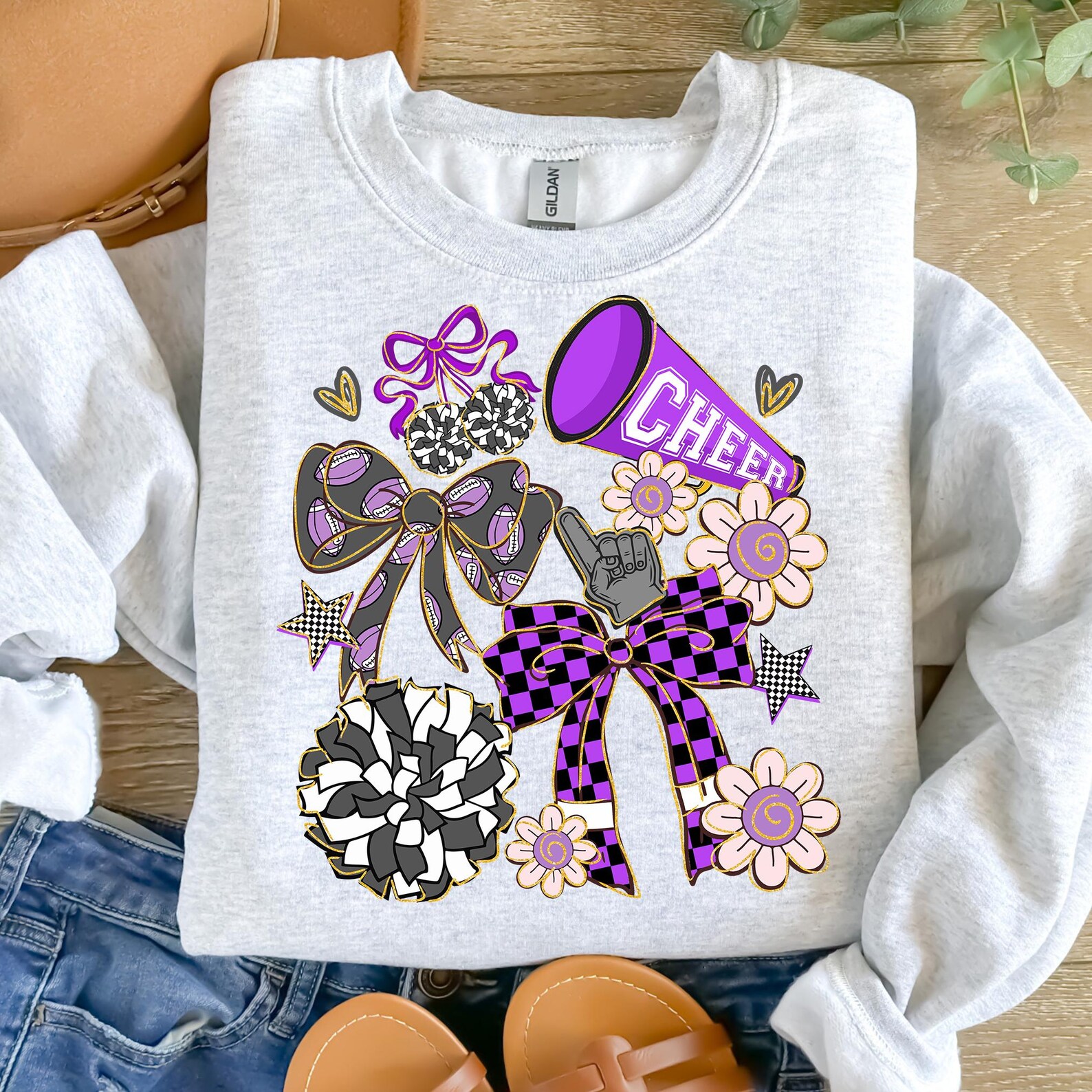 Cheer Coquette Png, Purple Cheer Mom Shirt Design, Cheerleading Png ...