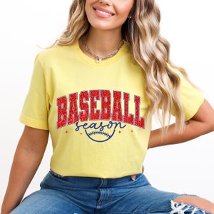 Baseball Season PNG, Glitter Baseball PNG, Sublimation Design, Digital ...