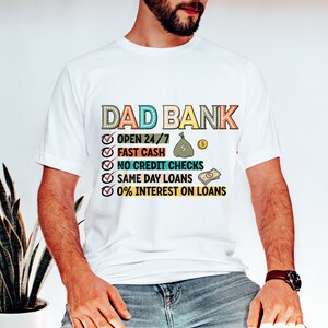 Bank of Dad Png, Father's Day Png, Funny Dad PNG, Fatherhood Png, Dad ...