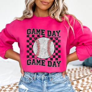 Sparkly Baseball PNG, Glitter Game Day PNG, Sublimation Design, Digital ...