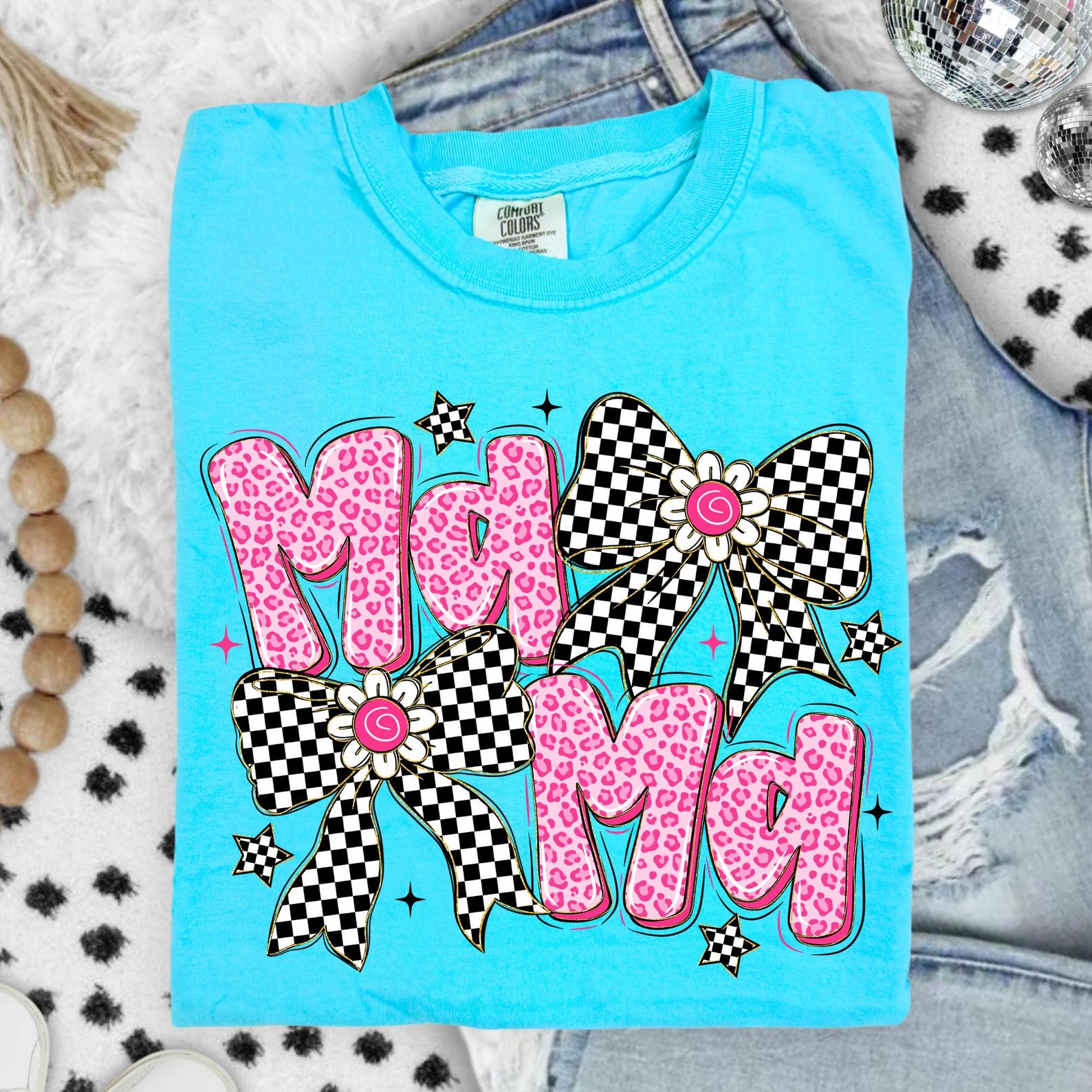 Pink Mama Floral Coquette Png, Preppy Mothers Day Shirt Design, Retro ...
