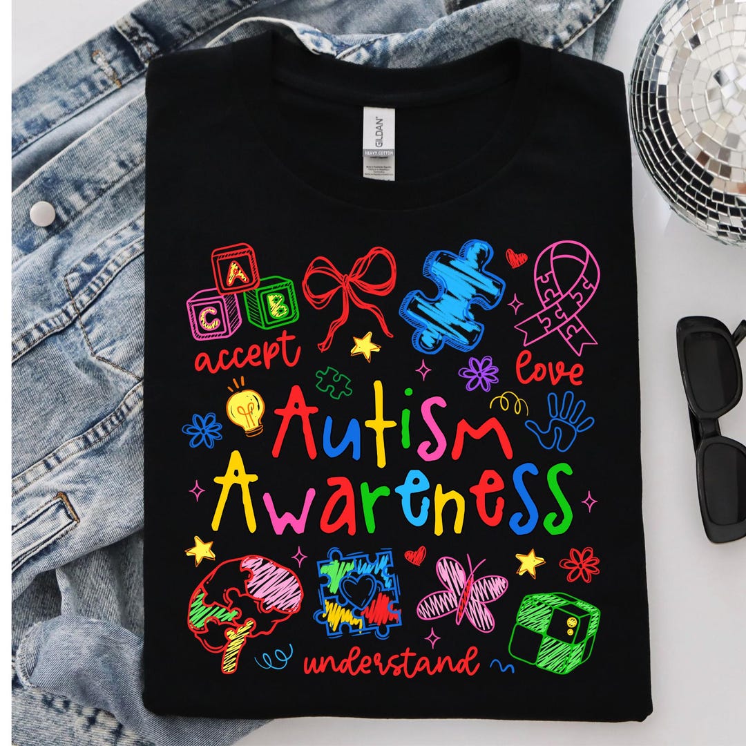 Coquette Autism Doodle Png, Autism Acceptance Shirt Design, Autism ...