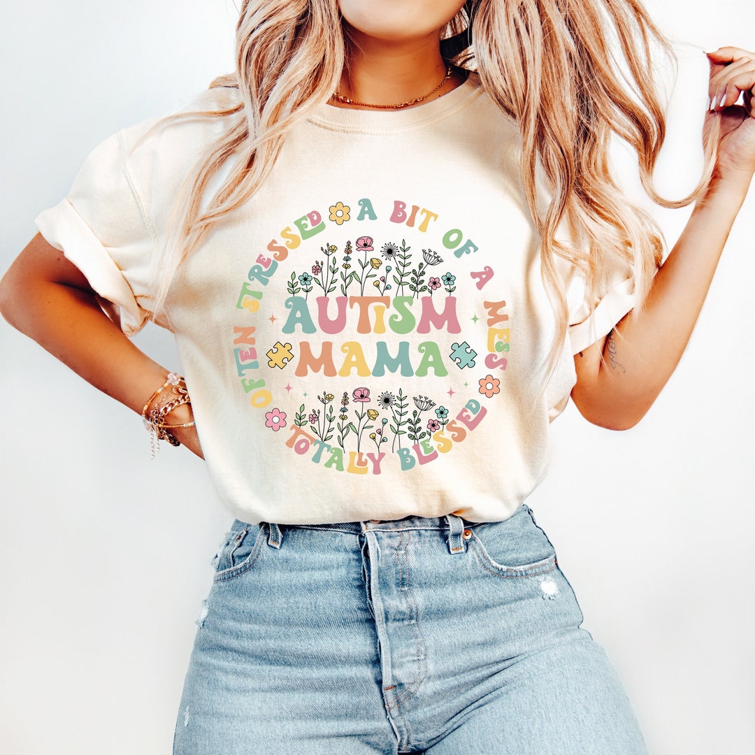 Autism Mama PNG, Autism PNG, Sublimation Design, Digital Download Png ...