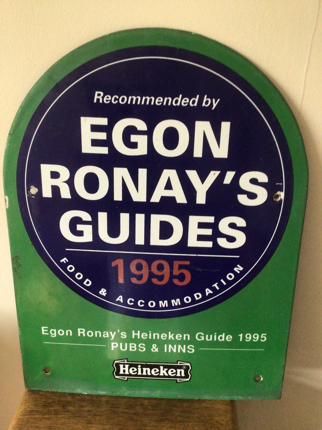 Metal Sign Egon Ronay Good Food Guide - Etsy