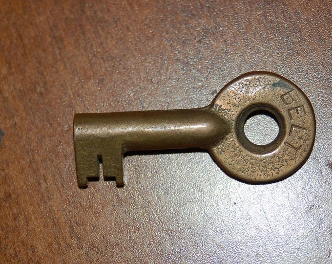 Belt Railroad Brass Switch Key by Adlake - Etsy