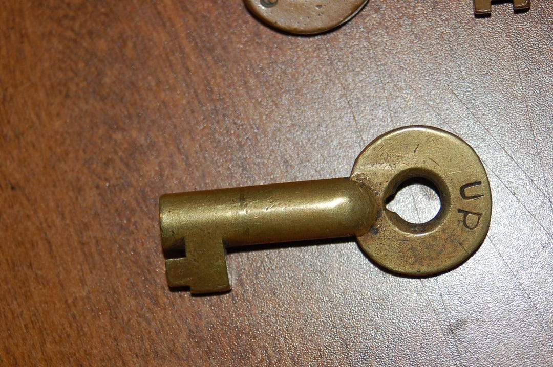 Union Pacific Railroad Brass Switch Key by Adlake - Etsy