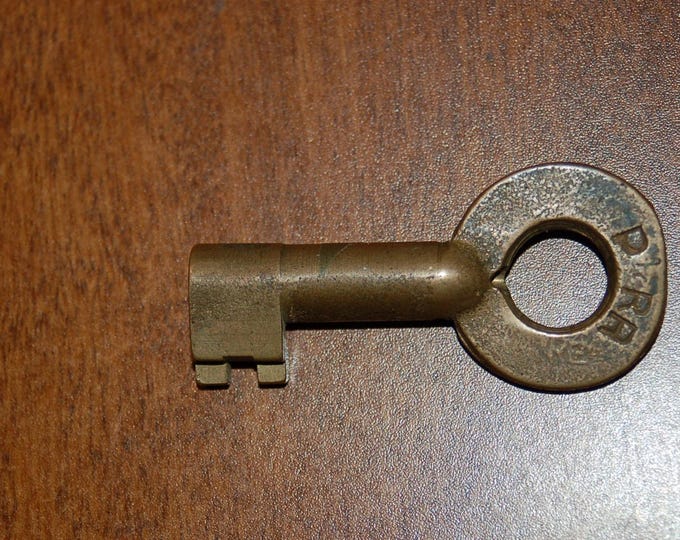 Pennsylvania Railroad Brass Switch Key by Adlake - Etsy