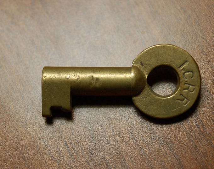 Illinois Central Railroad Brass Switch Key by Adlake - Etsy
