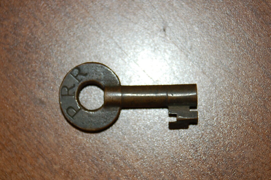 PRR Pennsylvania Railroad Brass Switch Key Unknown Cut - Etsy