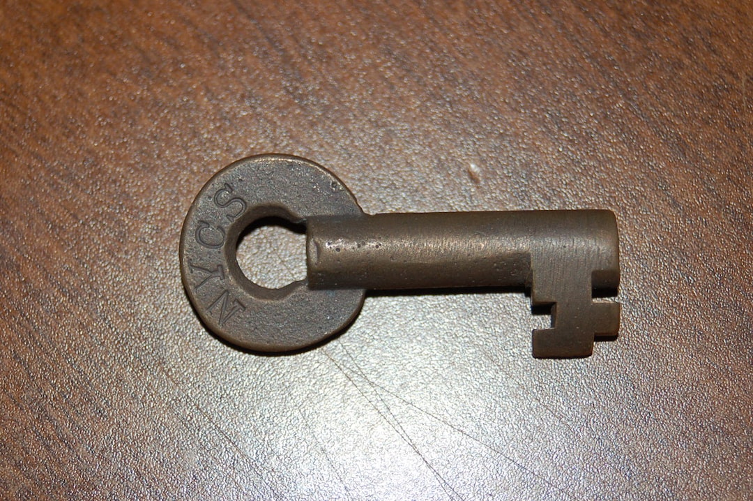 New York Central System Brass Switch Key - Etsy