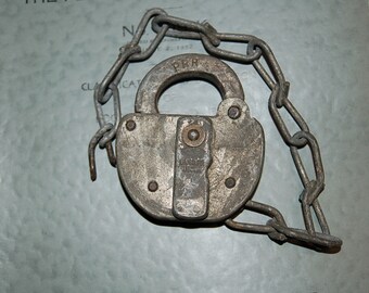 Prr Railroad Lock - Etsy