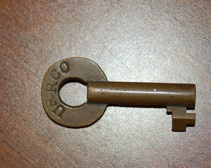 Union Railroad Company Brass Switch Key by Slaymaker - Etsy