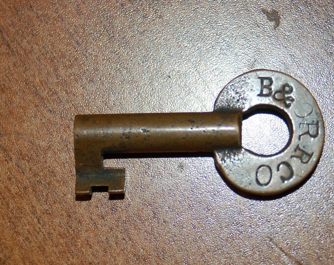 Baltimore and Ohio Railroad Brass Switch Key by F-S - Etsy