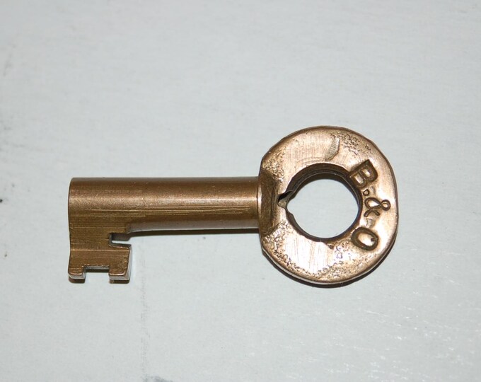Baltimore and Ohio Railroad Brass Switch Key by Adlake - Etsy