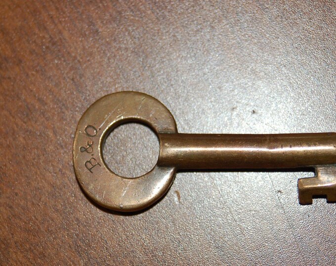 Baltimore and Ohio Railroad Brass Switch Key by FRAIM - Etsy