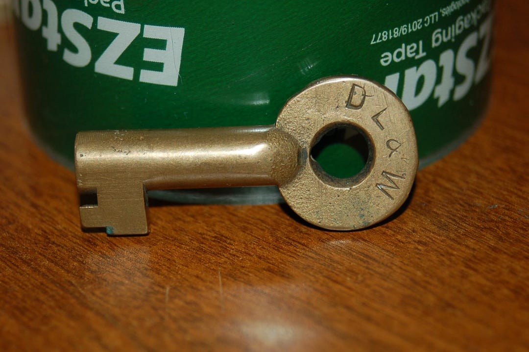 Delaware Lackawanna and Western Railroad Brass Switch Key by Adlake - Etsy