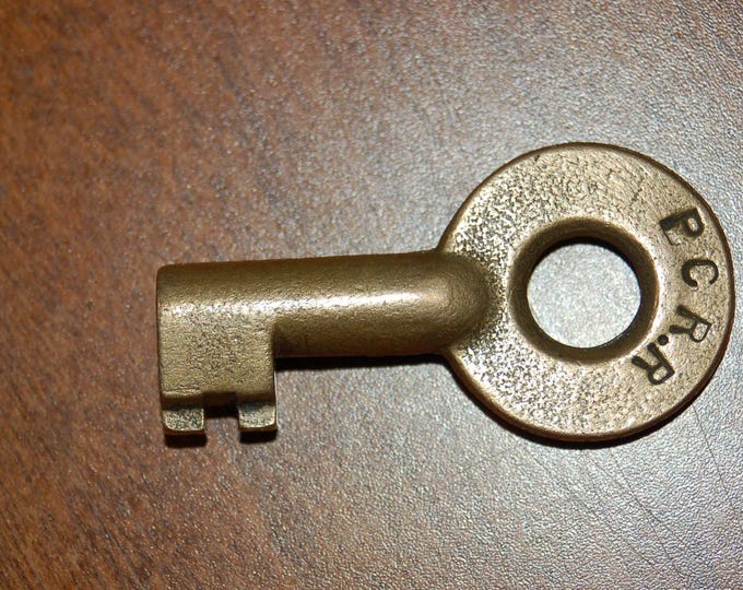 Penn Central Railroad Brass Switch Key by Adlake - Etsy