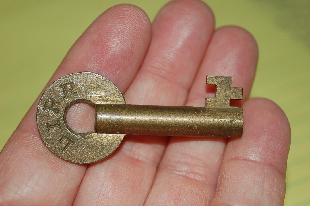 Long Island Railroad Brass Switch Key by F&S Hardware - Etsy