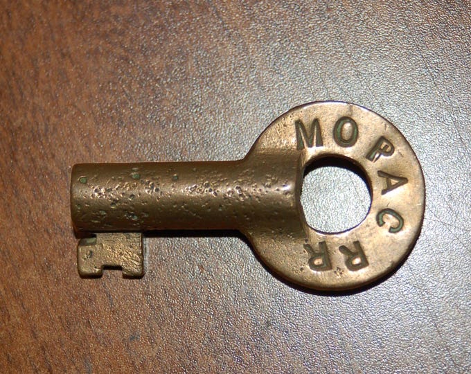Missouri Pacific Railroad Brass Switch Key by Fraim - Etsy
