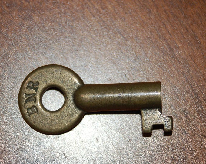 Burlington Northern Railroad Brass Switch Key - Etsy