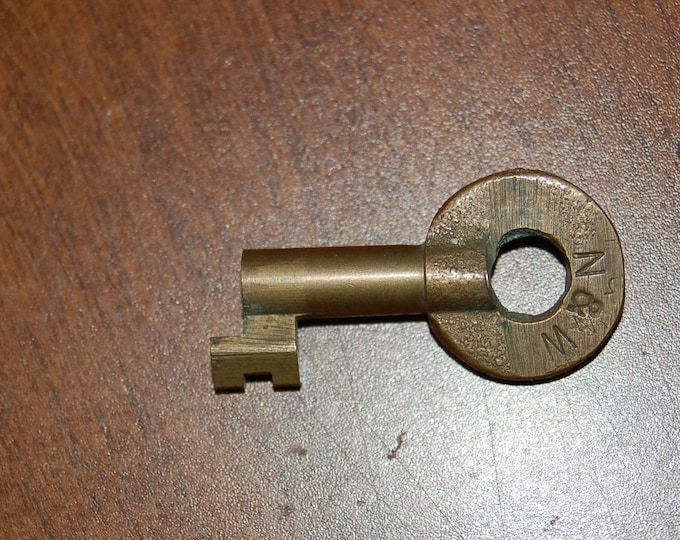 Norfolk and Western Railroad Brass Switch Key by Adlake - Etsy