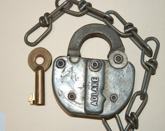 Western Maryland Railway Lock and Key Set Made by Adlake - Etsy