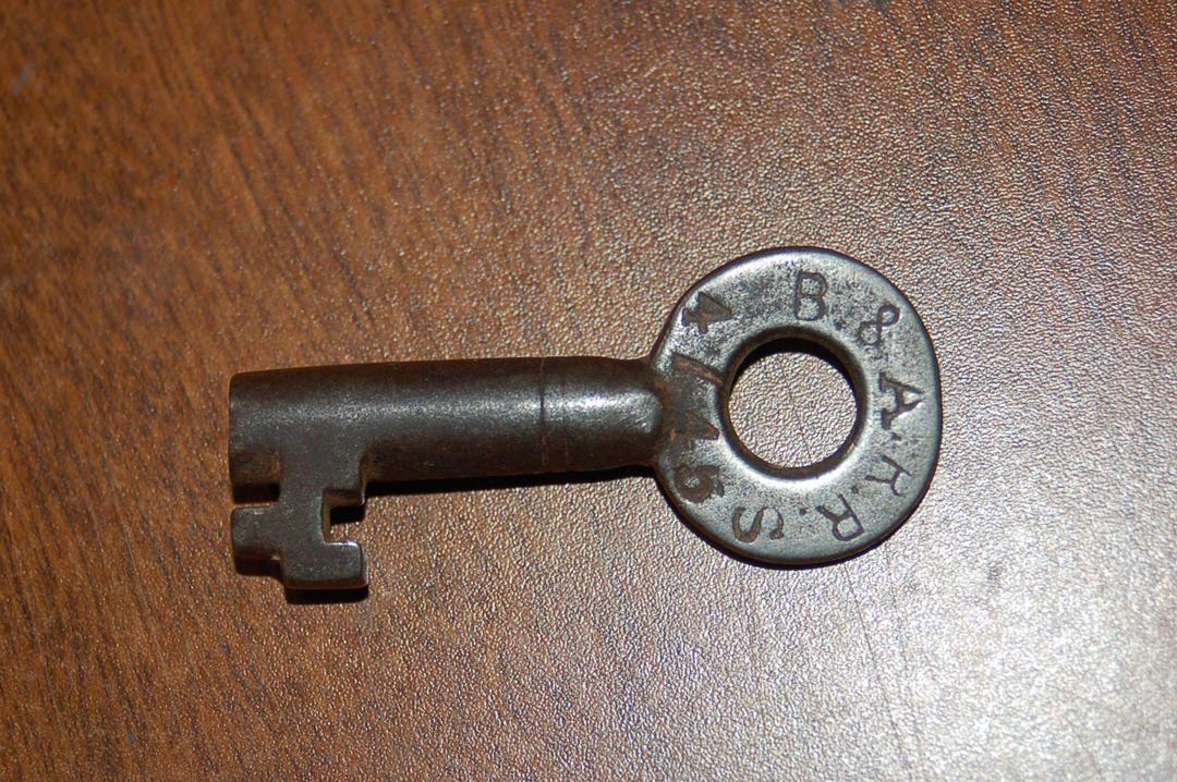 Boston and Albany Railroad Steel Switch Key by Ritchie and Sons - Etsy
